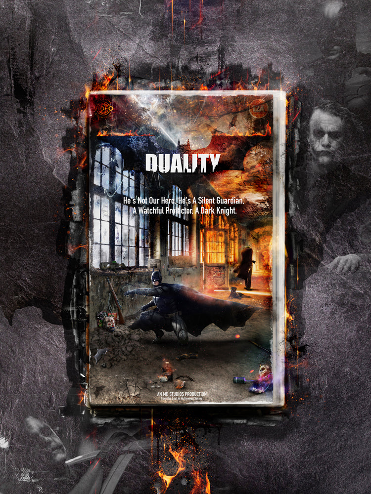 Duality (Batman) - VHS Limited Edition - Mark Davies British Artist