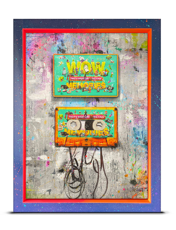 Retrospective 4 Original Works Tagged "Retro" - Mark Davies British Artist